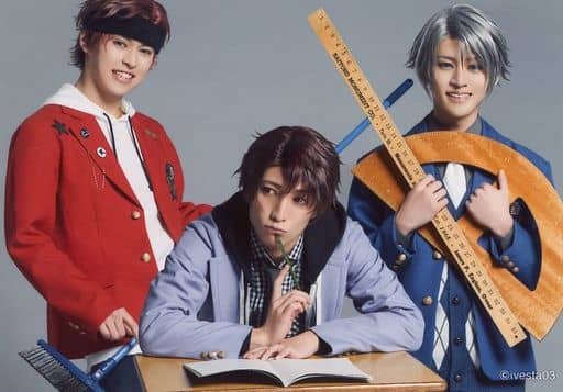 Shin'ichiro Ueda (Ren MUNAKATA), Hibiki WATANABE (Nozomu Nanase), Sukeki IWASA (Mamoru FUJIMURA ...