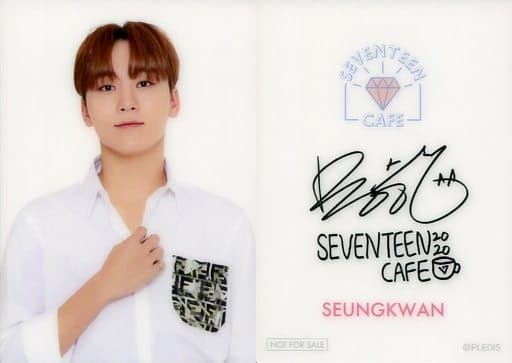 Seventeen / SEUNGKWAN (Boo Seung-kwan) / Bust Up / Print with signature ...