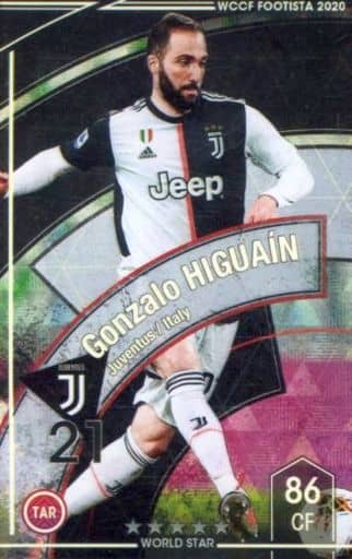 WCCF/CF / ★★★★★/ Juventus / FOOTISTA F20-4 F20-4 15-R [★★★★★] : [No Code Guarantee] Gonzalo ...