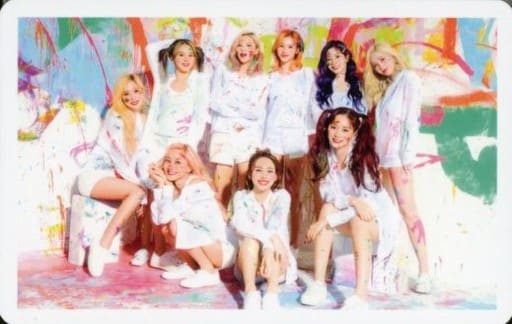 TWICE / Group (9 people) / Special trading card with CD "Fanfare" | Toy ...