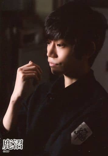 Kensuke Takahashi / Upper Body / Costume Black / Left Facing / Right Hand Up / Film 「 Kanuma ...