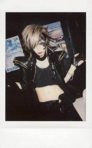 Official photo (Male) / visual kei band / Mejibray Mejibray / MiA / Kneecaps / Black clothes ...