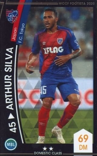 WCCF/DM / ★★/ F.C. Tokyo / FOOTISTA F20-5 F20-533-R [★★]:[code not guaranteed] Arthur Silva ...