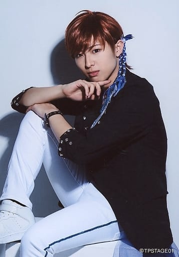 Official photo (male) / actor Ryusei HOTTA (Sora OHARA) / Above-the-knee, Background White ...