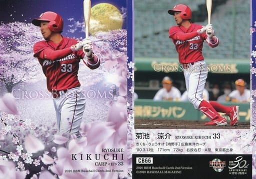 BBM / Insert Card / CROSS BLOSSOM / Hiroshima Toyo Carp / BBM2020 ...
