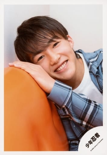 Shōnen Ninjas / Michiyo Inaba / Bust up / Costume blue / White / left ...