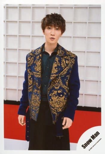 Official photo (Johnnys) / idol / Snow Man Snow Man / Ta Sho Watanabe / On the knees / "Snow Man ...