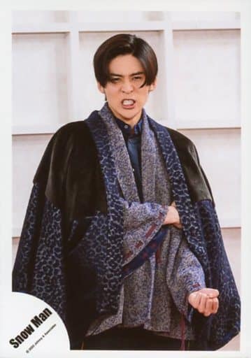 Official photo (Johnnys) / idol / Snow Man Snow Man / Meguro Ren / Upper body / "Snow Man ASIA ...