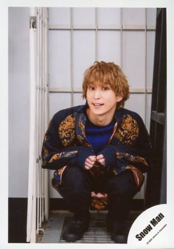 Official photo (Johnnys) / idol / Snow Man Snow Man / Daisuke Sakuma / whole body / "Snow Man ...