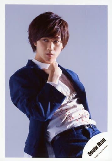 Official photo (Johnnys) / idol / Snow Man Snow Man / Ryo Abe flat / upper body / single "KISSIN ...
