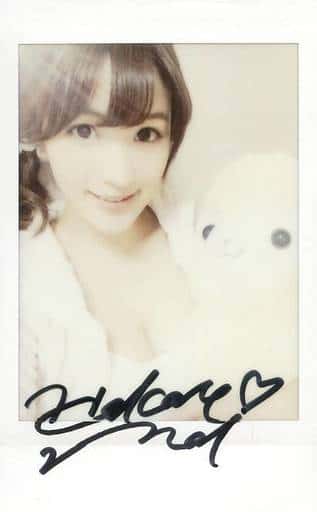 Official photo (female) / Gravure idol ☆ Mai Hakase / with handwritten signature / fresh Cheki ...