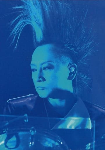 Buck-Tick / Toll Yagami / Live Photo Bust Up Light Blue / "FISH TANKER ...