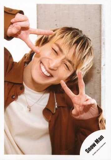 Snow Man / Daisuke Sakuma / Bust up / "SixTONES Snow Man 1st ...