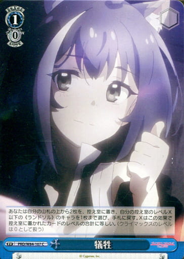 PRD/W84-107 [C] : Sacrifice | Toy Hobby | Suruga-ya.com