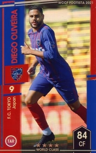 WCCF/CF / ★★★★/ F.C. Tokyo / FOOTISTA F21-1 F21R [★★★★] : [NO CODE GUARANTEE] Diego Oliveira ...