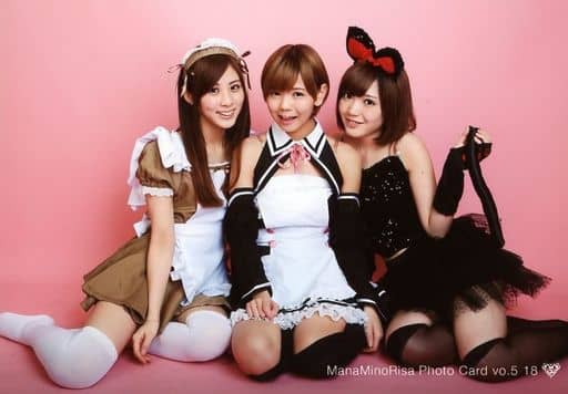 18 : Minorisa Mana / Meeting (3 people) / ManaMinoRisa Photo Card vo. 5 | Goods / Accessories ...