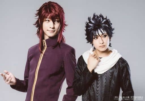Official photo (male) / actor Hiroki SUZUKI (Kurama), Shohei HASHIMOTO (飛影) / Horizontal, Upper ...