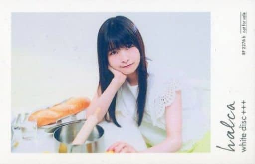 Collection Card (Female) / CDs "white disc +++｣ first time included special photo card halca ...