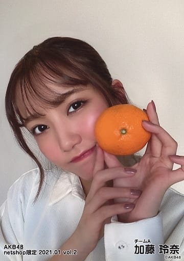 Official photo (AKB48, SKE48) / idol / AKB48 Rena Kato / Bust Up / AKB48 January 2021 net shop ...