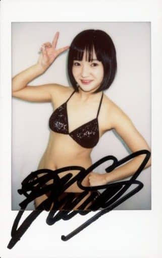Official photo (female) / Gravure idol ☆ Ayana Nishinaga / with handwritten signature / fresh ...