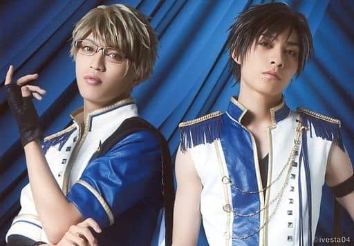 Mashu Ishiwatari (ARIWARA no Morihito), Chio YOSHIDA (Soji KAGURAZAKA) / Horizontal type, upper ...