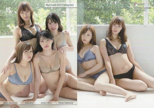 Fujita Iroha, Sakikawa Mizuki, Hakunomiya Nana, Hino Alice / Regular Card / Flash Torayca Series ...