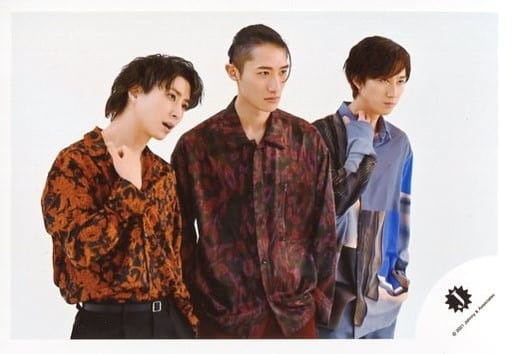 駿河屋 - Snow Man/佐久間大介・岩本照・阿部亮平/横型・上半身/「滝沢歌舞伎ZERO 2021」グッズオフショット/公式生写真（男性生写真）