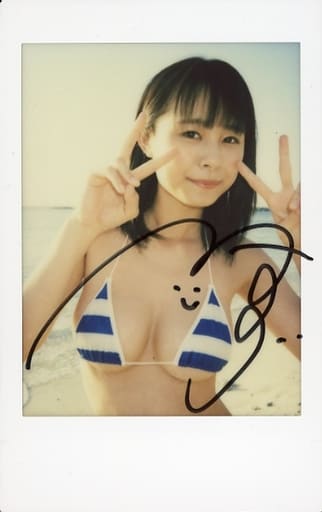 Official photo (female) / Gravure idol ☆ Miryo Sakuragi / with handwritten signature / Fresh ...
