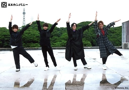 Official photo (male) / Voice actor Gathering (4 persons) / Horizontal ...