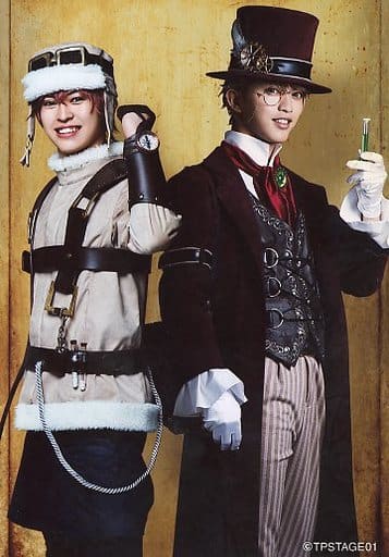 Official photo (male) / actor Mashu Ishiwatari (Morito ARIWARA), Hibiki WATANABE (Nozomu Nanase ...