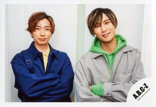 A.B.C-Z / Fumito Kawai Ryosuke Hashimoto / Horizontal Bust Up / "A.B.C ...