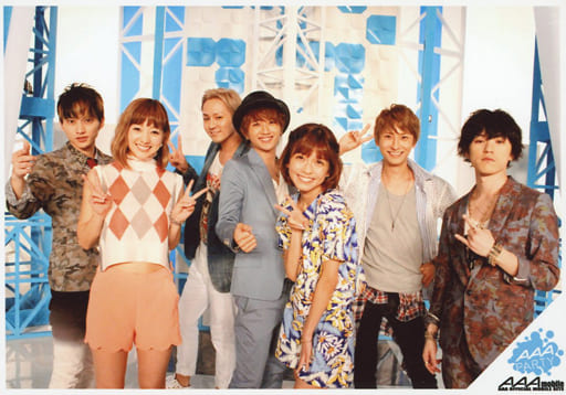 AAA / Group (7 persons) / "AAA PARTY/AAA mobile" a-nation' 14 FC Limited Artist Photo B (Wake Up ...