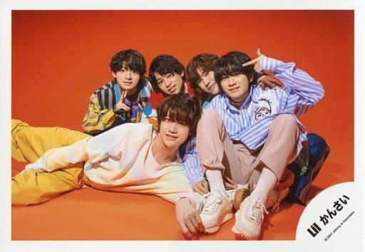 Lil Kansai / Gather (5 people) / Horizontal ・ Whole body / Johnnys' ISLAND STORE goods off shot ...