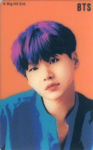 BTS / Suga (Sugar) / MTPR x BTS "DNA-Color Contact" Special Bonus ...