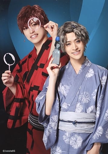 Shin'ichiro Ueda (Ren MUNAKATA / Kamaitachi), Hibiki WATANABE (Nozomu Nanase / Raijin) / Above ...