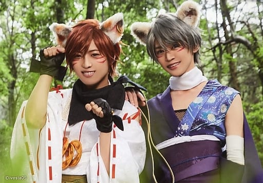 Ryusei HOTTA (Sora OHARA / Nekomata), Shin'ichiro Ueda (Ren MUNAKATA / Kamaitachi) / Yokogata ...