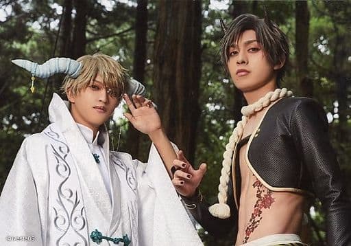 Official photo (male) / actor Mashu Ishiwatari (ARIWARA no Morihito / SHIRASAWA), Chio YOSHIDA ...