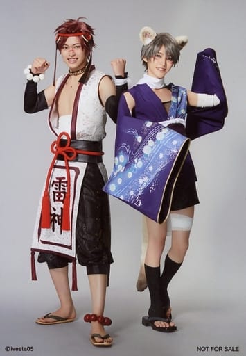 Shin'ichiro Ueda (Ren MUNAKATA / Kamaitachi), Hibiki WATANABE (Nozomu Nanase / Raijin) / Whole ...