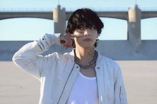 Official photo (Male) / idol / BTS BTS / V (buoy) / horizontal postcard ...