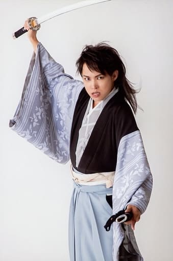 Kenji Harada (Ouchi Masahiro) / Post Card Size / Blue Shuttle Produced 『 Japanese History Rock ...