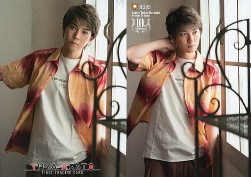 Collection Card (Male) / Yuya Asato First Trading Card RG05 [Regular ...