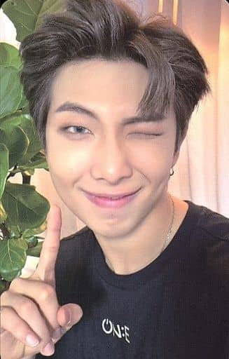 BTS / RM / Red back / Blu-ray "BTS MAP OF THE SOUL ON : E" enclosed ...