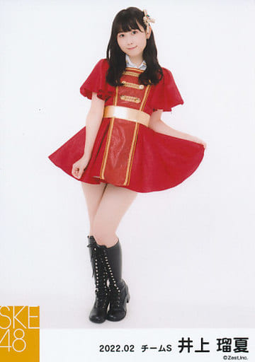 Official photo (AKB48, SKE48) / idol / SKE48 Ruka Inoue / Entire body / SKE48 February 2022 ...