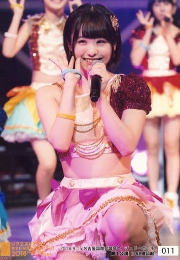 Official photo (AKB48, SKE48) / idol / SKE48 011 : Kaho Sato / Live Photo / "2018.9.15 Nagoya ...