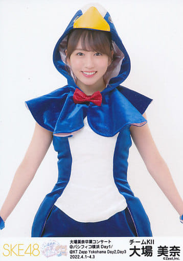 Official photo (AKB48, SKE48) / idol / SKE48 Mina Oba / Upper-Body Run Penguin Costume / Mina ...