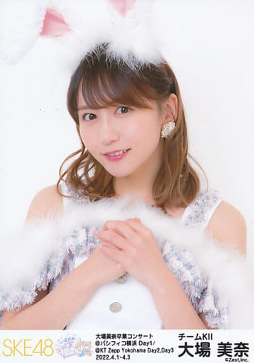 Official photo (AKB48, SKE48) / idol / SKE48 Mina Oba / Upper-Body First Rabbit Costume / Mina ...