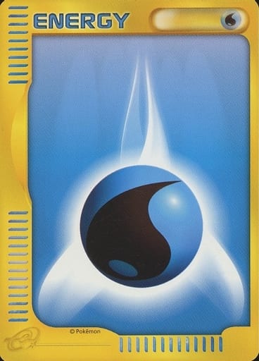 Pokemon Card Game / Basic Energy / Pokemon Card e-Series Basic water ...