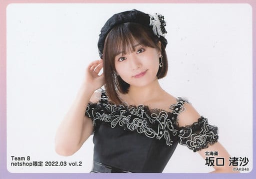 Official photo (AKB48, SKE48) / idol / AKB48 Nagisa Sakaguchi / Horizontal / Bust Up / AKB48 ...