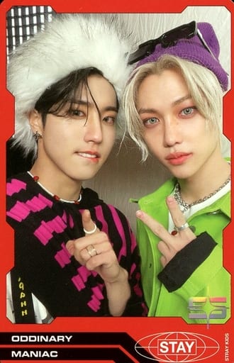 Stray Kids/HAN / Felix / Back Side Red / CD "ODDINARY" First Press ...