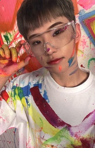 Seventeen / HOSHI / Back Side Beige / Paint / CD "Face the Sun" (CARAT ...